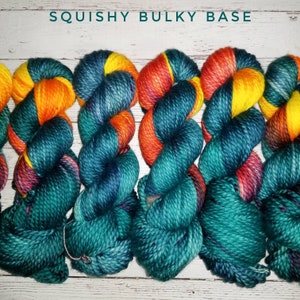 Blue Blooms Hand Dyed Assigned Pooling Variegated Yarn Perfect for ...