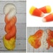 Candy Corn- Hand Dyed Variegated Yarn - Fingering Lace to Worsted to ...