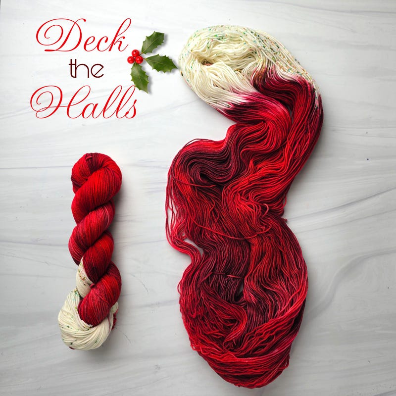 Color Changing Yarn Red - Etsy