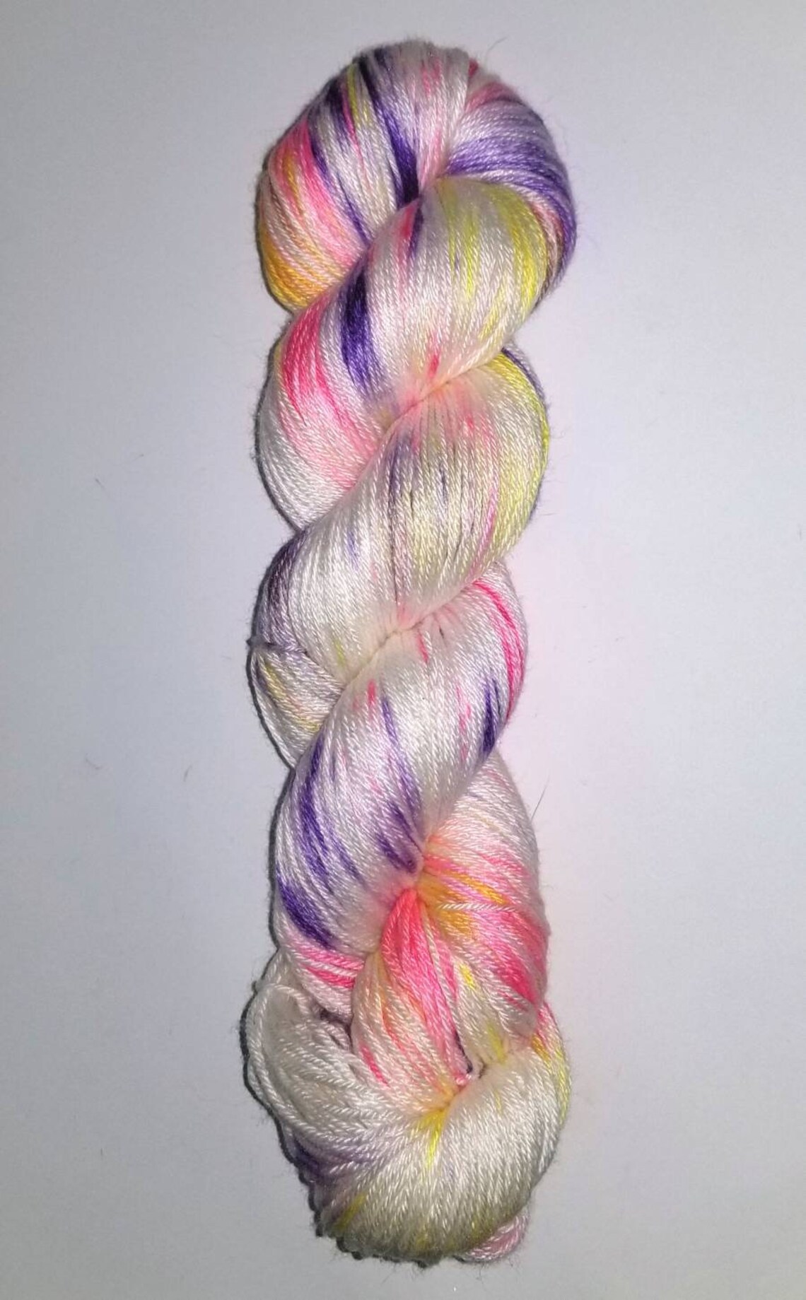 Confettii- Hand Dyed Variegated Yarn - Fingering to Worsted Weight ...