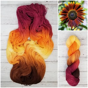 Chase the Light - Hand Dyed Yarn - Fingering to Worsted Weight Choose ...