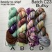Blue Blooms- Hand Dyed Assigned Pooling Variegated Yarn - Perfect for ...