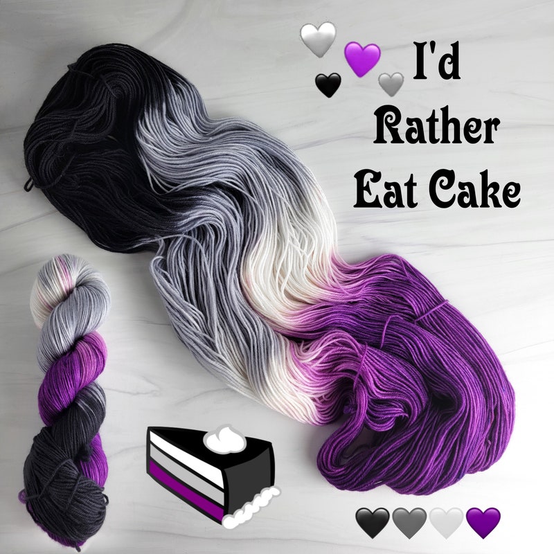 Black Gradient Cake Yarn - Etsy