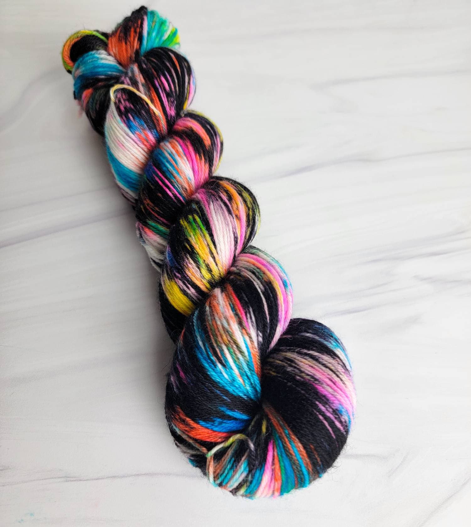 City Rain Hand Dyed Variegated Yarn Fingering to Worsted - Etsy