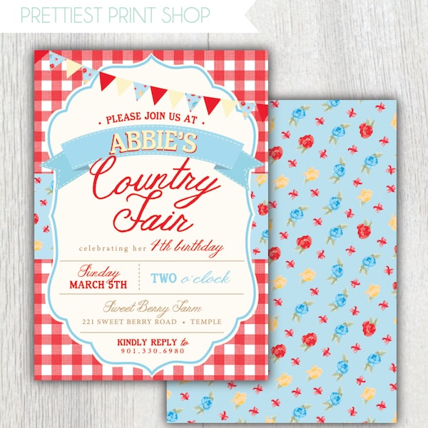 County Fair Party - Etsy