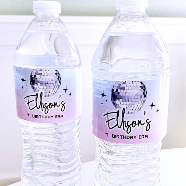 Birthday Party Label - Etsy