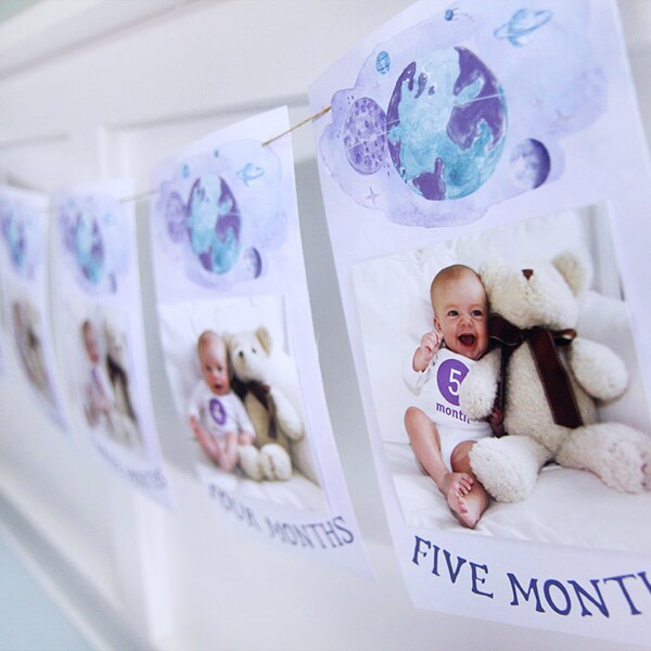 Galaxy Birthday Banner - Etsy