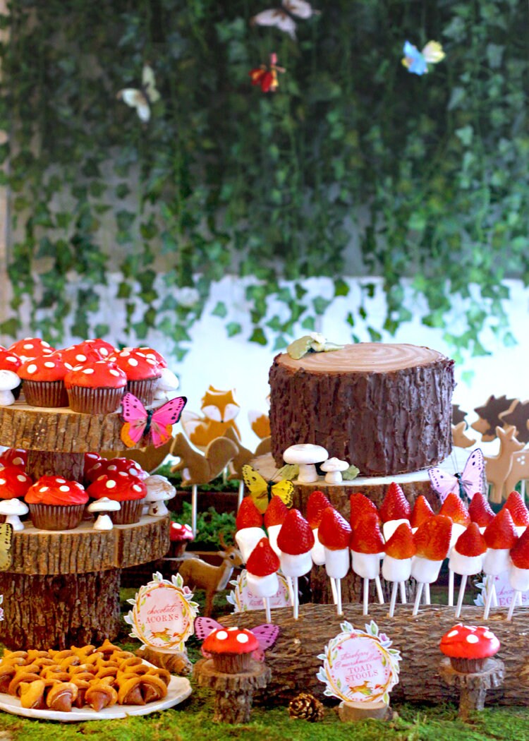 Printable Woodland Fairy Party Food Labels Enchanted Forest - Etsy Canada