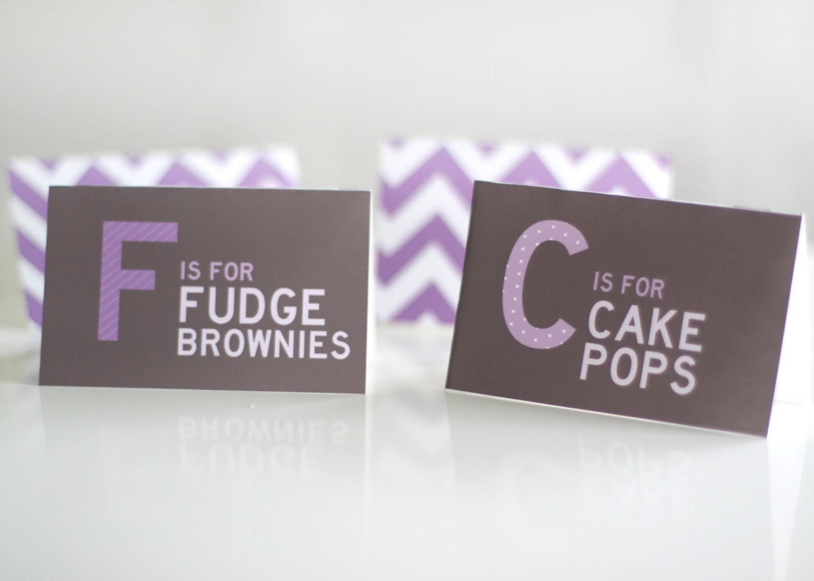 Printable Party Labels Chevron Party Polka Dot Party - Etsy