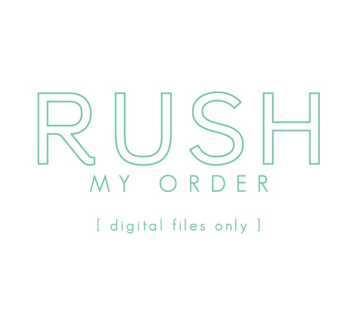Rush My Order Add On - Etsy