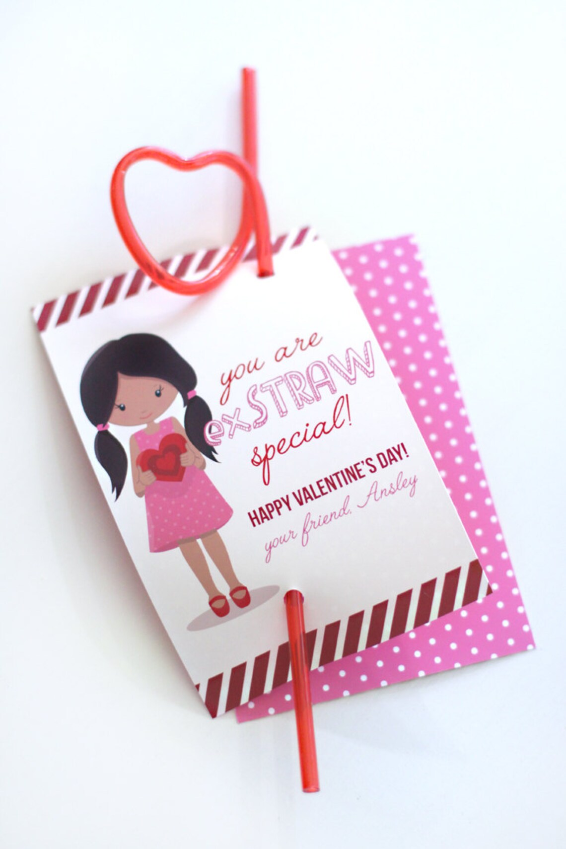 Printable Classroom Valentine Tags Exstraw Special | Etsy