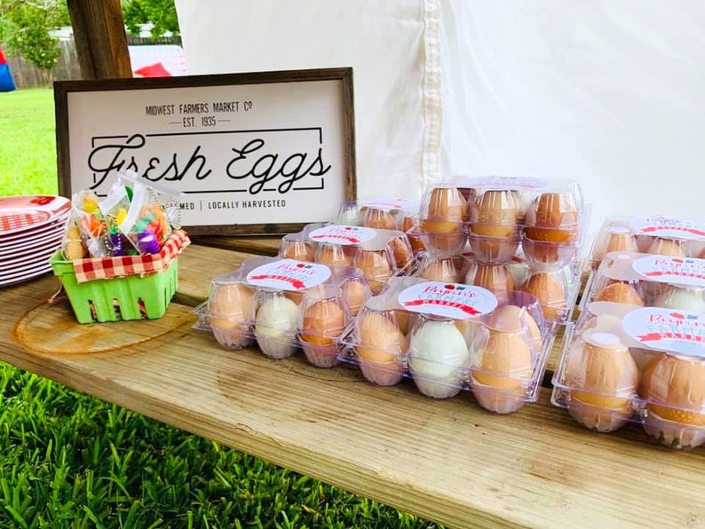 Farmers Market Party Labels Picnic Birthday Sticker Labels - Etsy