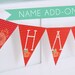 Printable Picnic Party Banner Name Add-on Party Favor Labels Shabby ...