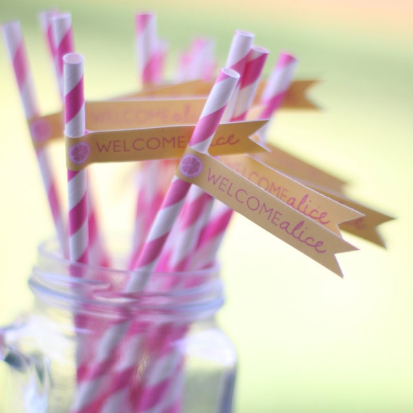 Printable Straw Flag - Etsy