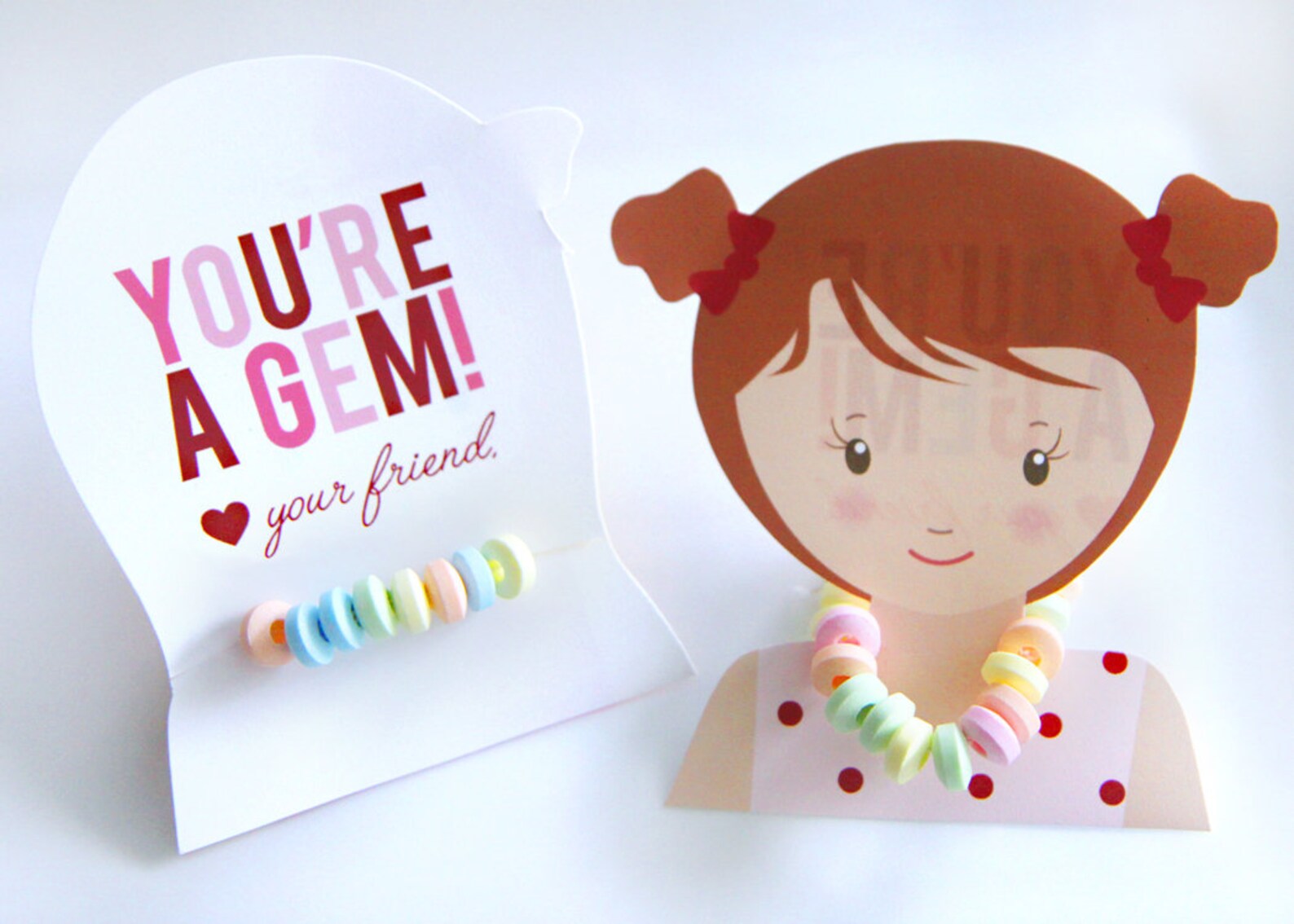 Printable Classroom Valentine Tags Valentines Day Candy | Etsy