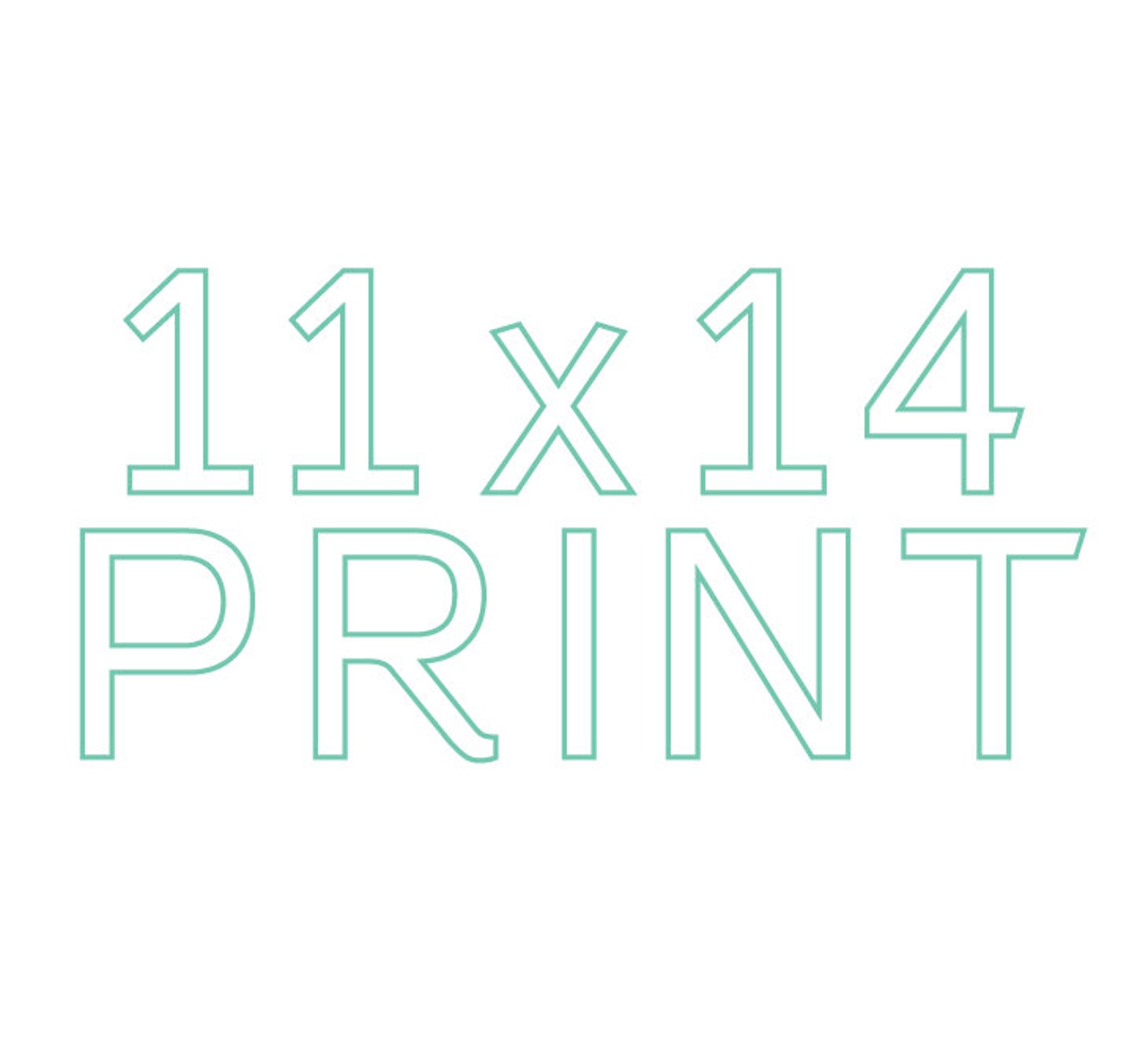 Make Any Print 11x14 - Etsy