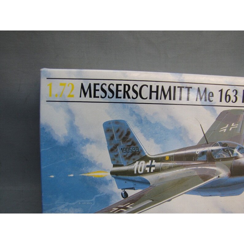 Heller Messerschmitt ME 163 KOMET 1/72 Scale Plastic Model Kit - Etsy