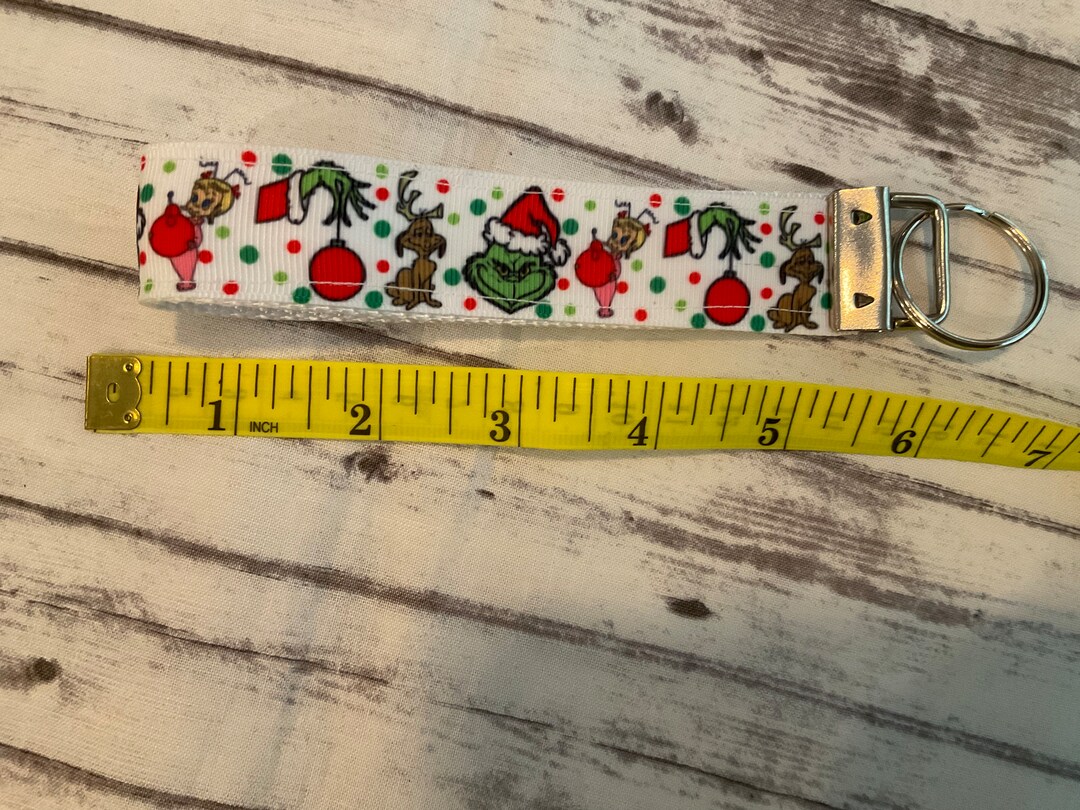Grinch and Max Themed Key Fob - Etsy