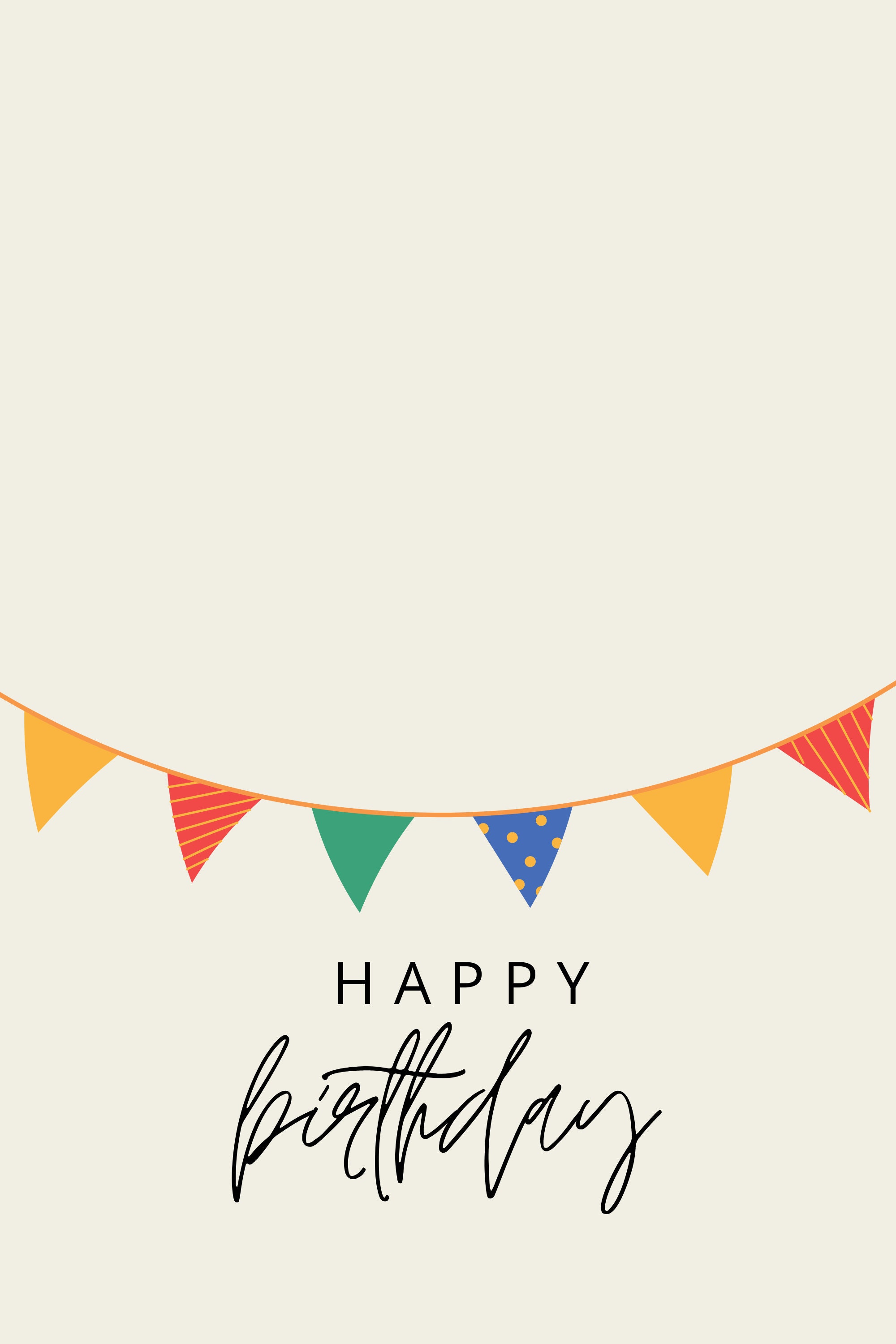 Happy Birthday Digital Printable Card Birthday Card Printable Digital ...