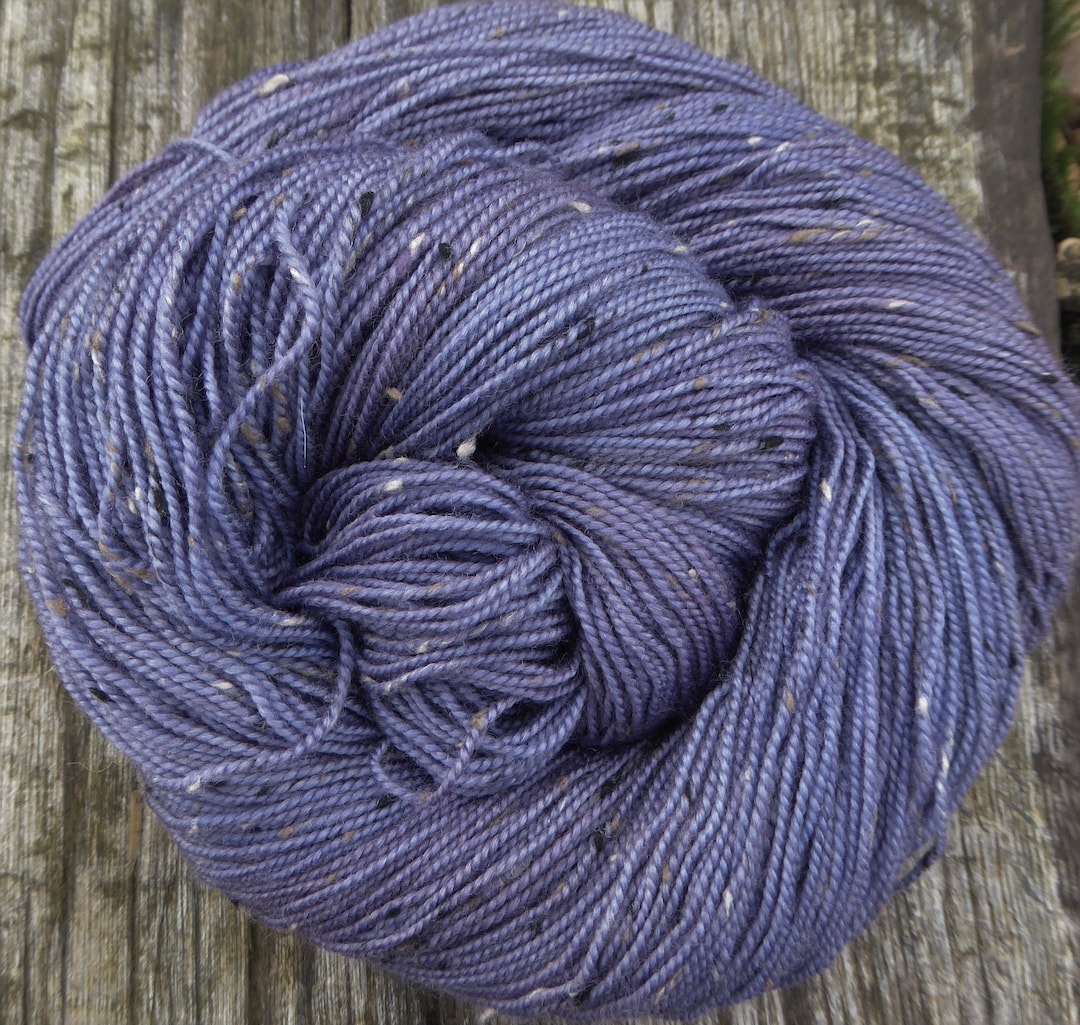 MERINO DONEGAL Nep Wool, 100 Gms, Hand Dyed, Mollycoddle Yarns, 4 Ply ...