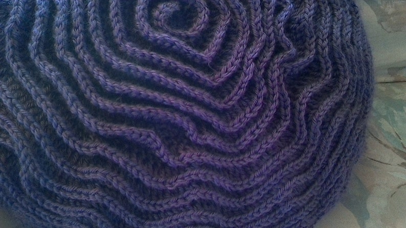 16 Round Double Sided Ruffle Rose Decorative Pillow - Etsy