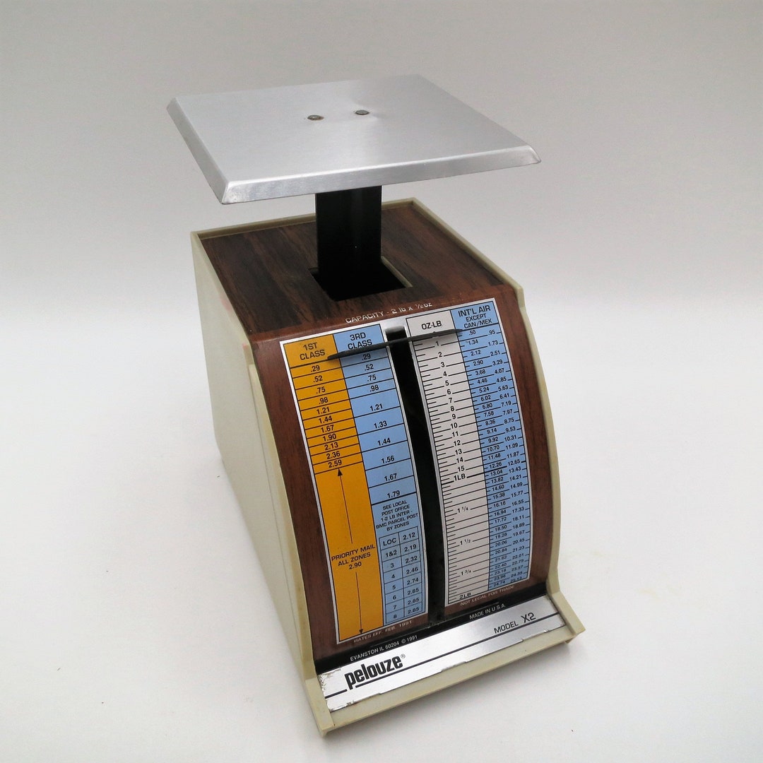 Pelouze Postal Scale Vintage Model X2 Made in USA 1991 - Etsy