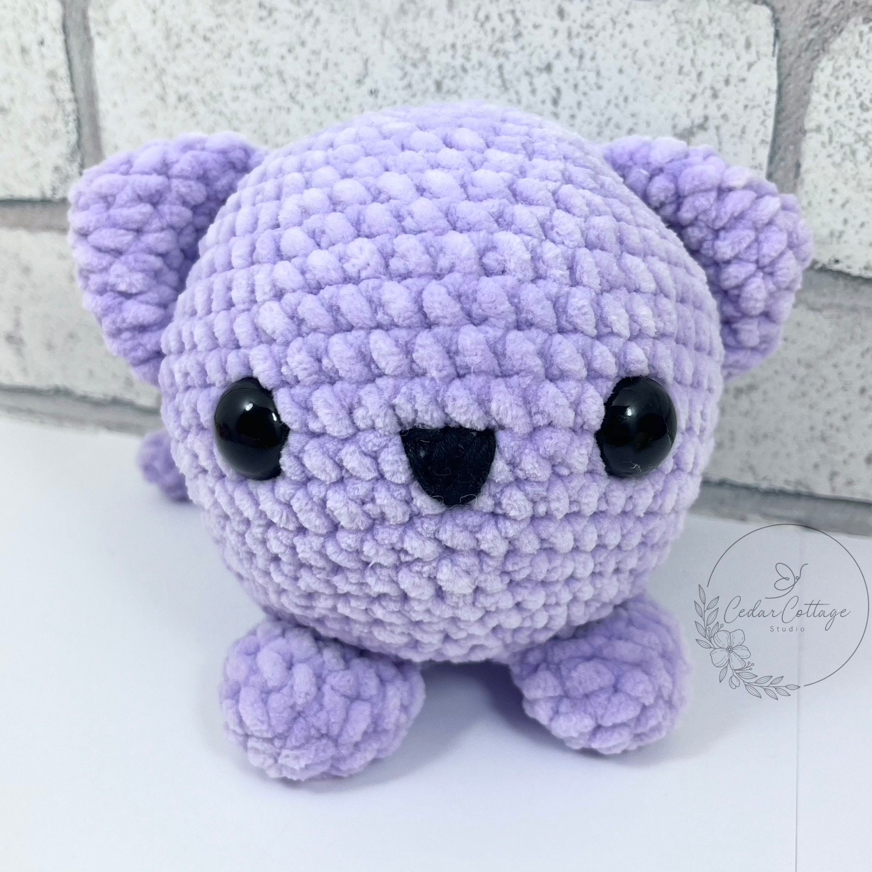 Crochet Squishy Cat Plushie, Handmade Amigurumi Toy - Etsy