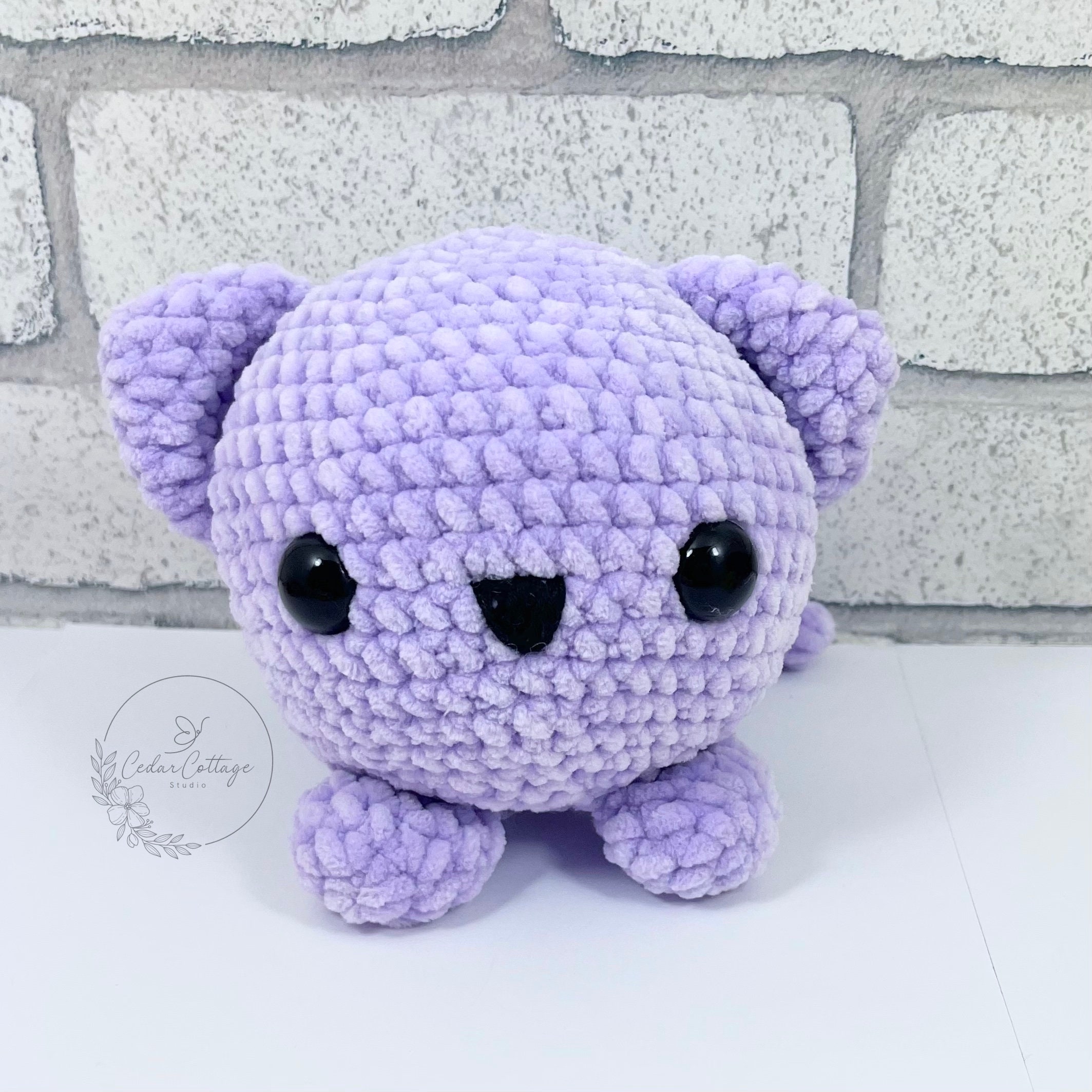 Crochet Squishy Cat Amigurumi Plushie Baby Gift Childs - Etsy