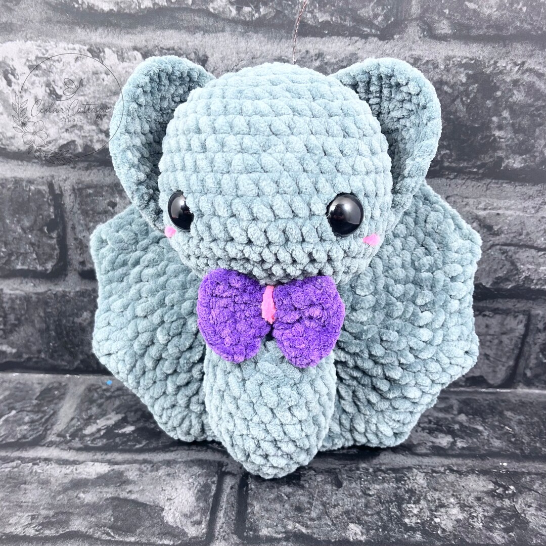 Crochet Bat, Amigurumi, Plushie, Baby Gift, Childs Toy, Soft Toy, Cute ...