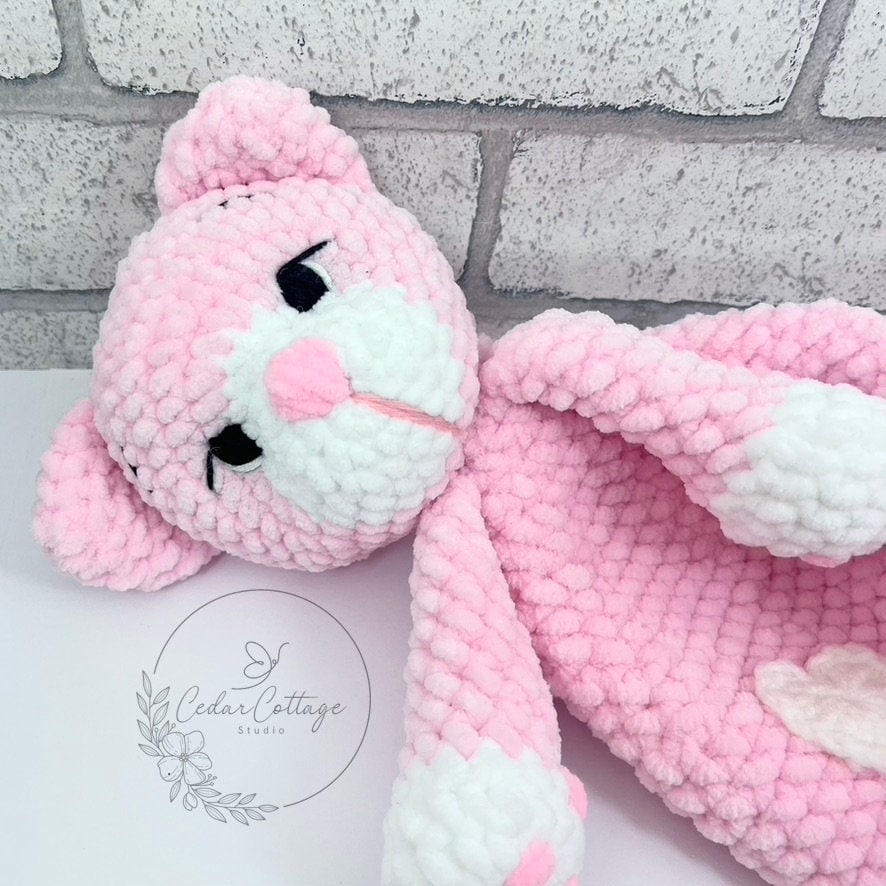 Crochet Cat Comforter Snuggler Pattern, PDF Digital, Amigurumi, Low Sew ...