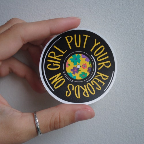 Girl Power Water Resistant Sticker Laptop Stickers - Etsy