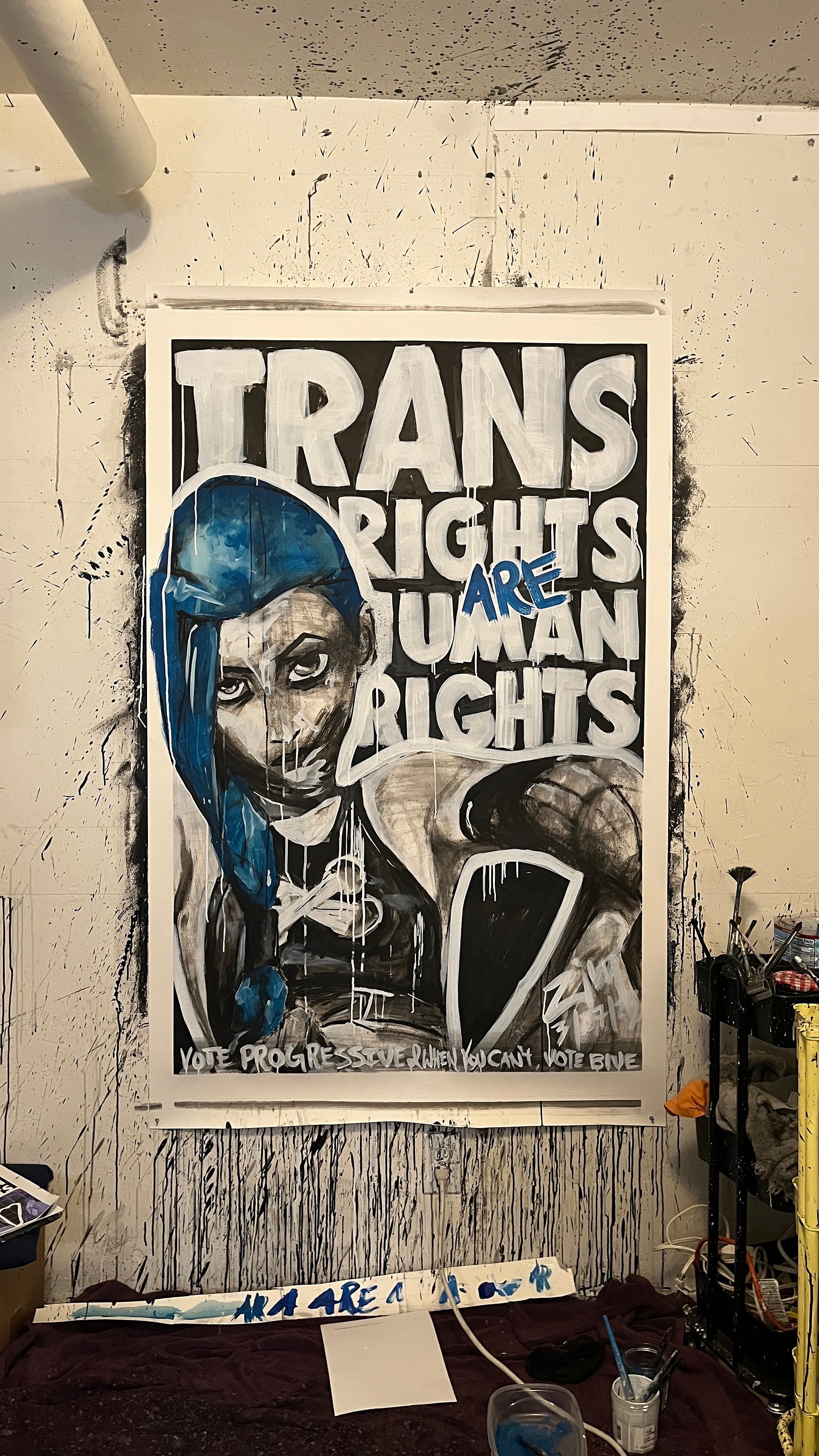 Trans Rights Are Human Rights- Jinx - Etsy