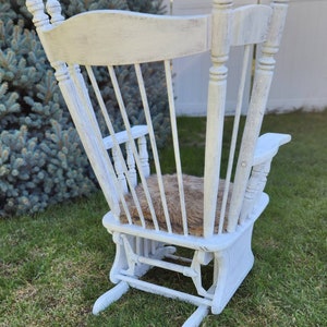 Rustic Rocking Chair - Etsy