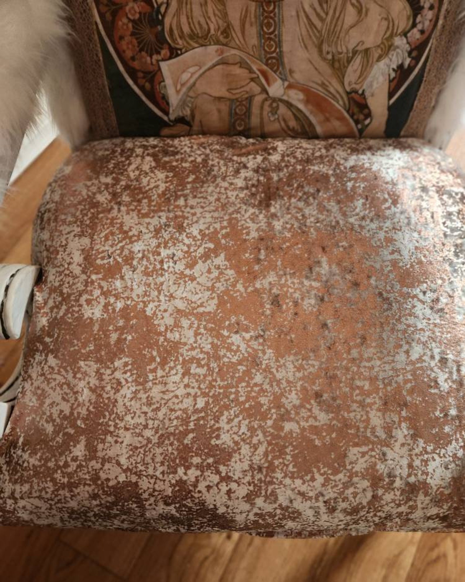 Boho Chic Alphonse Mucha French Chair - Etsy