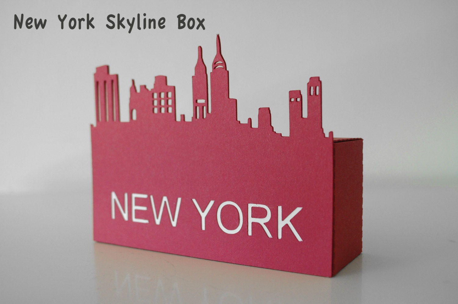 Stylish City Skyline Box 3D SVG File - Etsy UK