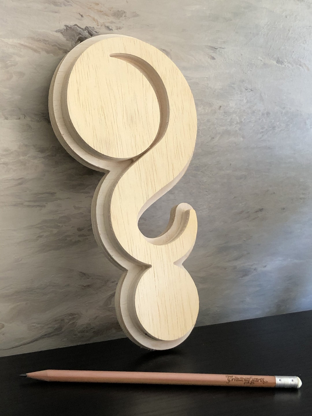 Wood Question Mark Cutout - Etsy