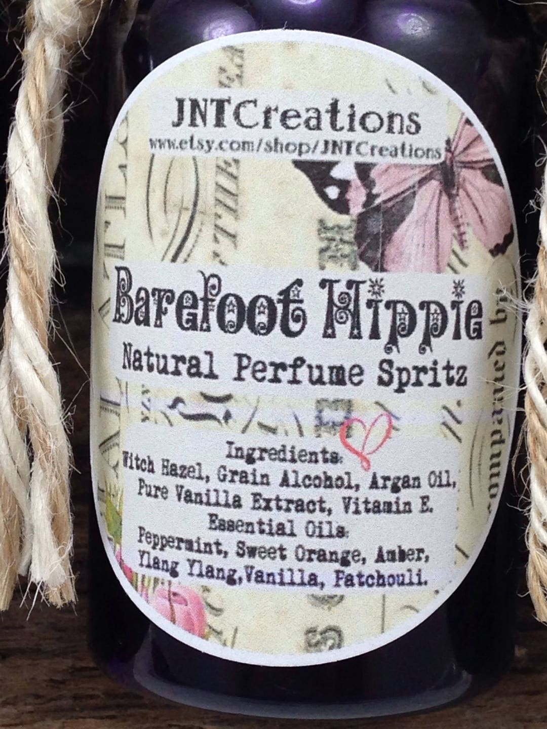 Essential Oil Perfume- All Natural Vegan Perfume Spritz- Essential Oil ...