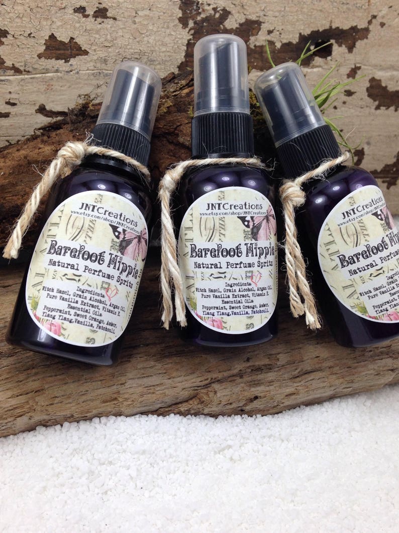 Essential Oil Perfume All Natural Vegan Perfume Spritz Essential Oil ...