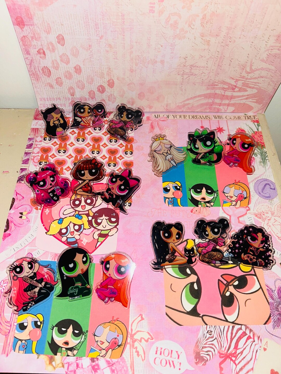 PPG - Back to School - Binder Clips - 80s Cartoon - 80s Cartoon ...