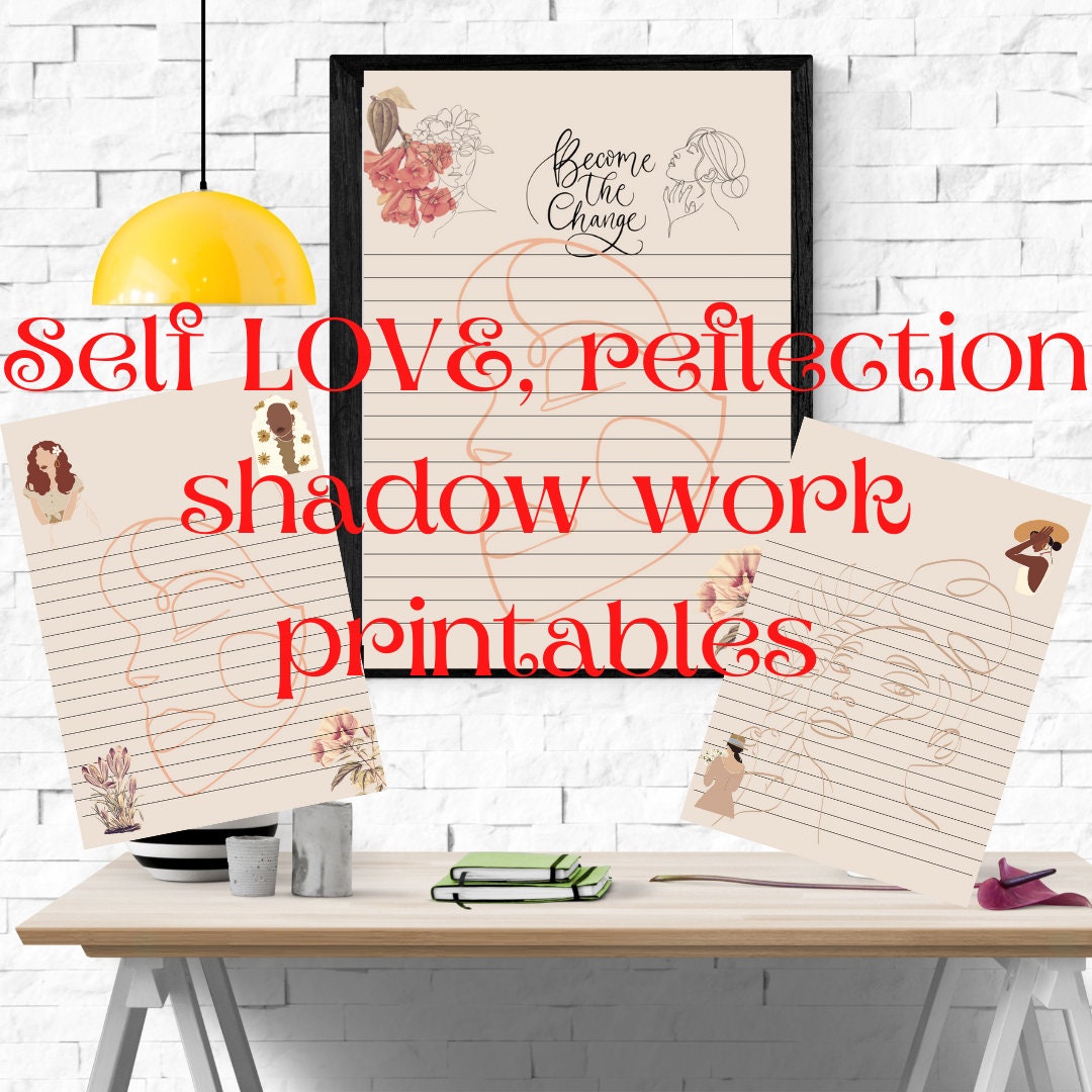 Scripting, Self Help, Reflection, Self Love Printables, Stationery ...