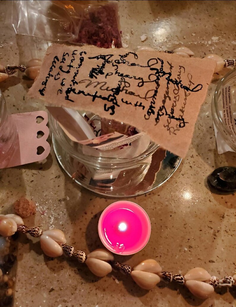 Honey Jar Powerful Love Spell Love Spell Binding Love Spell Etsy