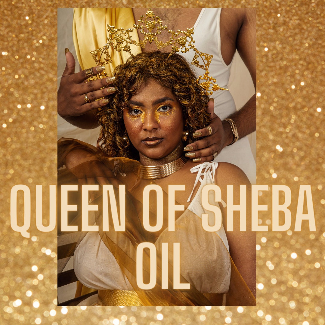 Queen of Sheba Authentic Oil, Divine Goddess, Manifest Self Love ...