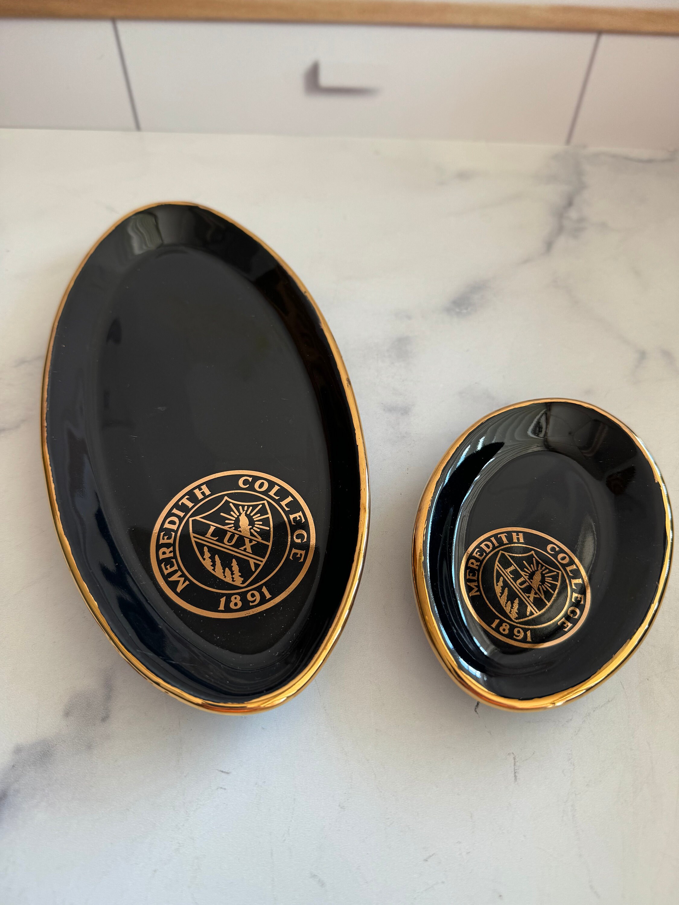 Meredith College Ring Dish - Large - Etsy