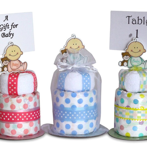 Mini Diaper Cakes - Etsy