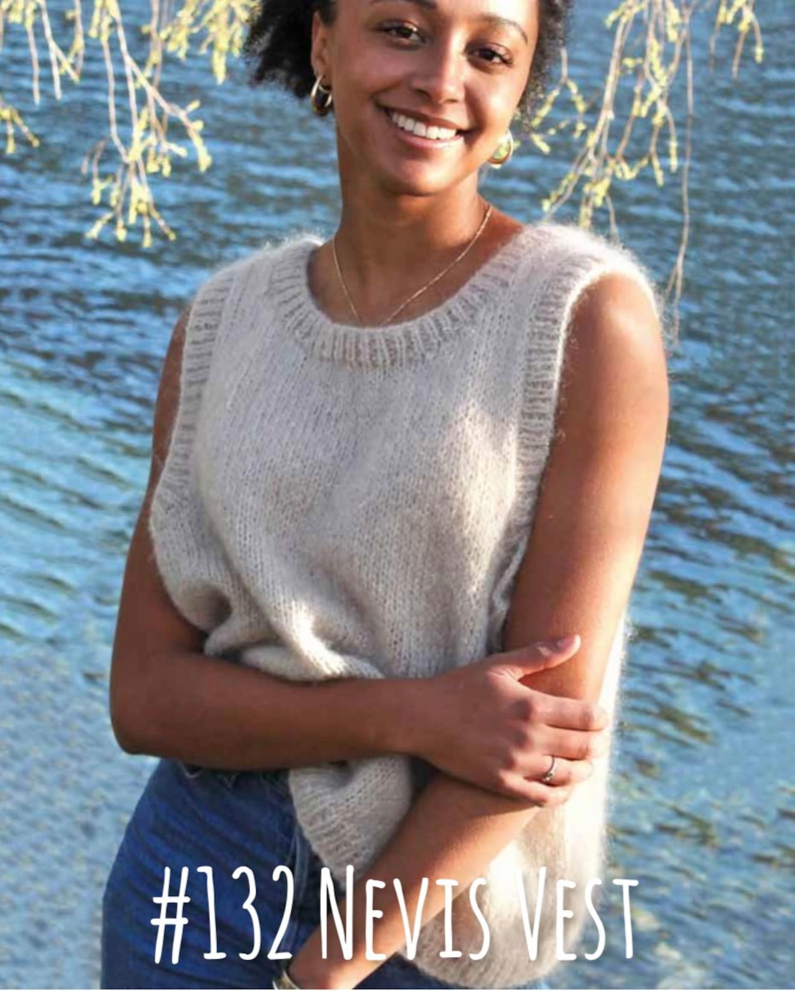 Nevis Vest - Knitting Pattern 132 - Knits Adult Sizes - Etsy