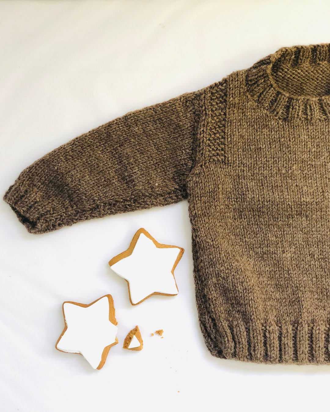 Guernsey Style Jumper - Knitting Pattern 114 - Knits Sizes 3m - 8y - Etsy