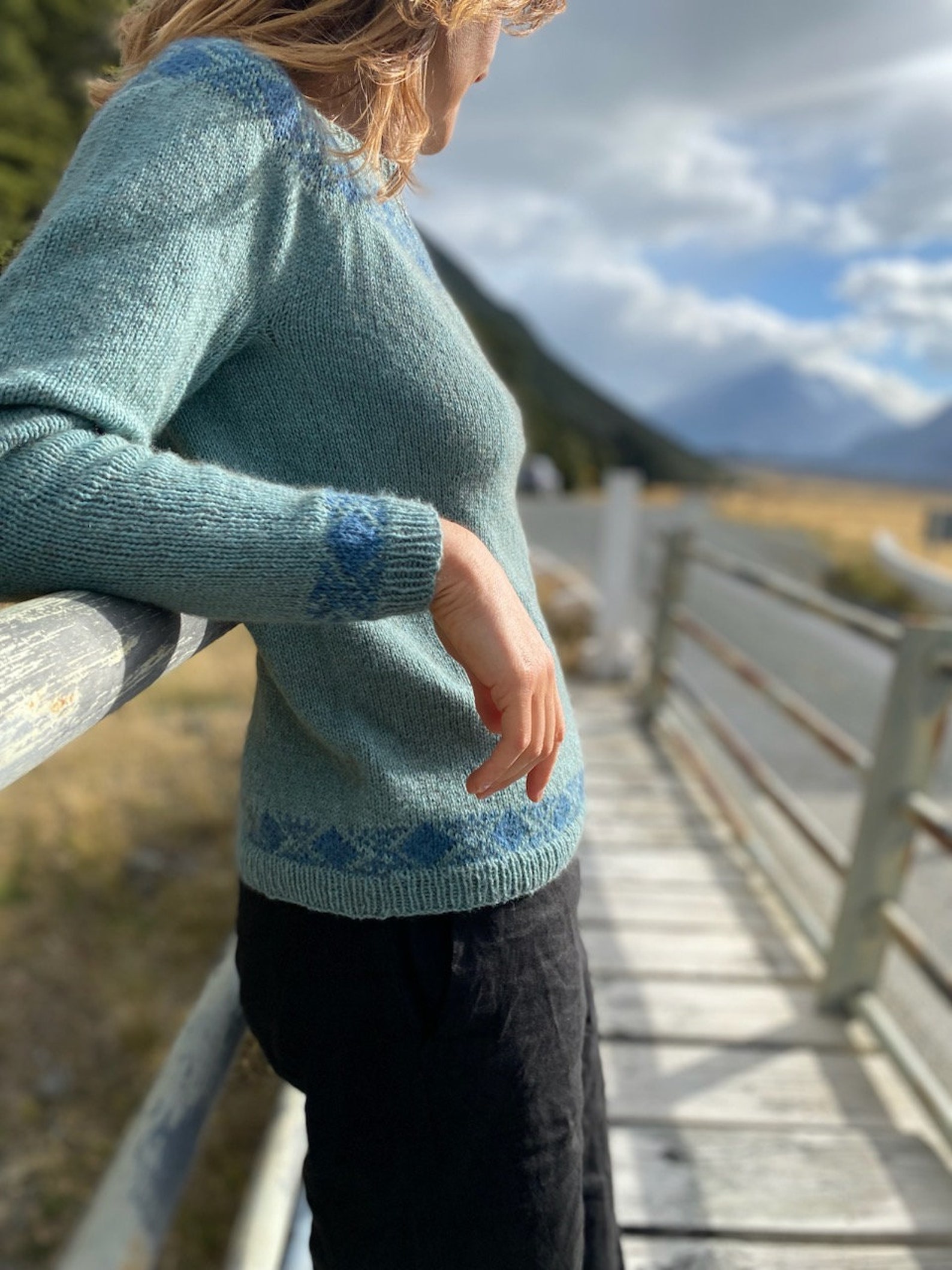 Diamond Yoke Sweater Knitting Pattern 084 - Etsy