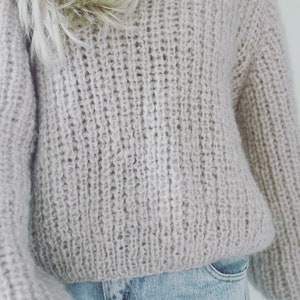 Isla Jersey - Knitting Pattern 159 - Knits Adult Sizes - Etsy