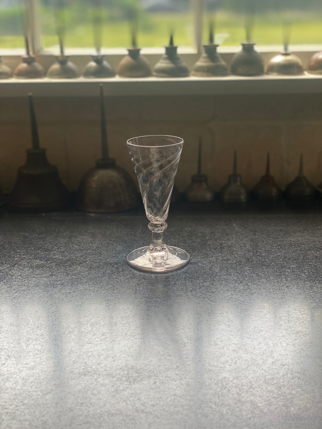 Collectors Piece Dwarven Ale Glass - Circa 1760 - Beautiful English ...