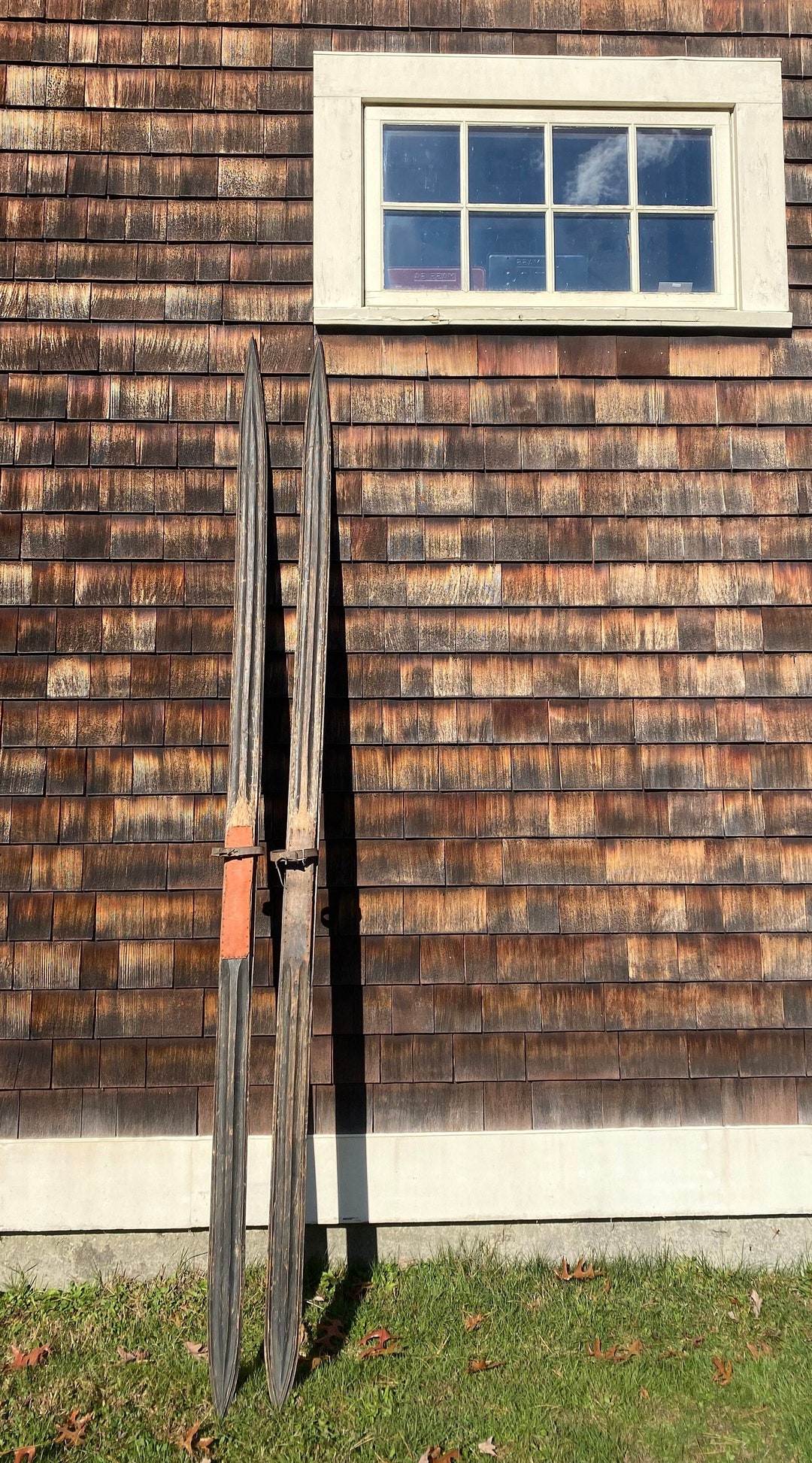 Collectors Historical Set -1800's Norwegian Skis- Oldest & Finest Pair ...